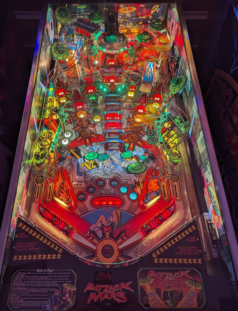 Attack From Mars (Bally) (1995) - Pinball POV