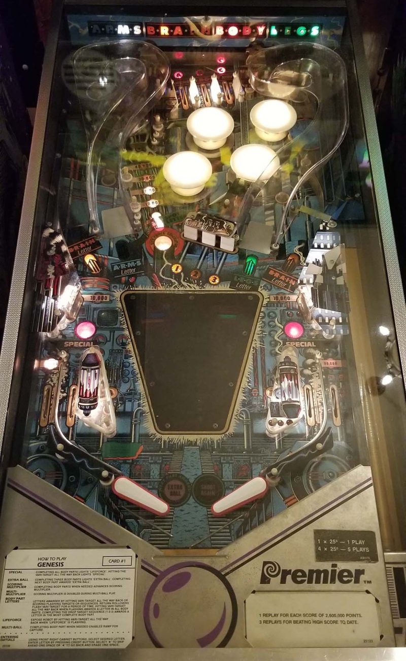 Genesis (Gottlieb) (1986) - Pinball POV